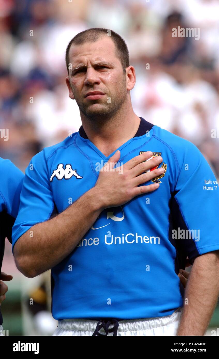 Rugby union alessandro troncon hi-res stock photography and images - Alamy