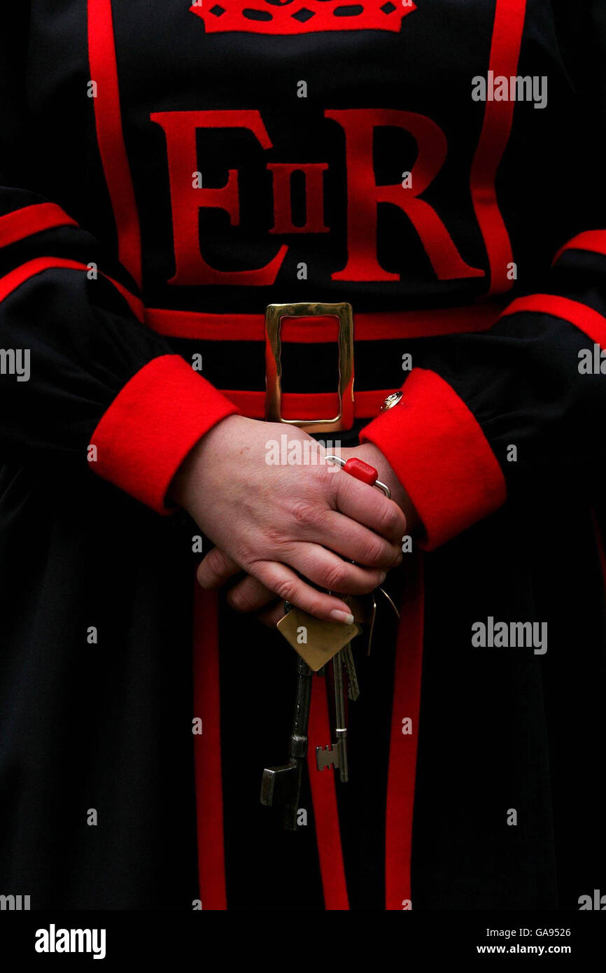 Moira Cameron, who is the first woman to serve as a Yeoman Warder at ...