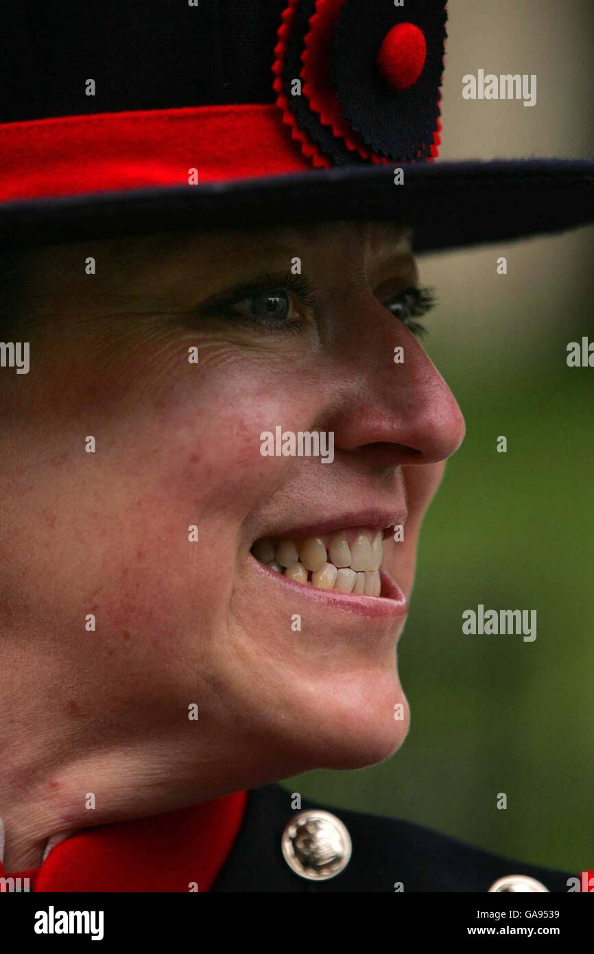 Moira Cameron, who is the first woman to serve as a Yeoman Warder at ...