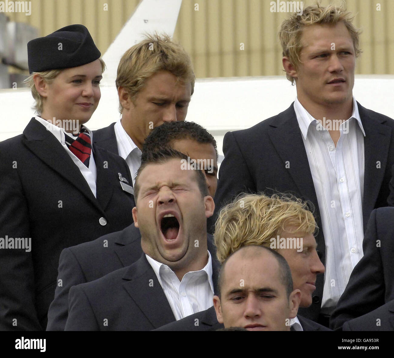 Rugby Union - England Team Departure - Heathrow. England's Mark Regan ...