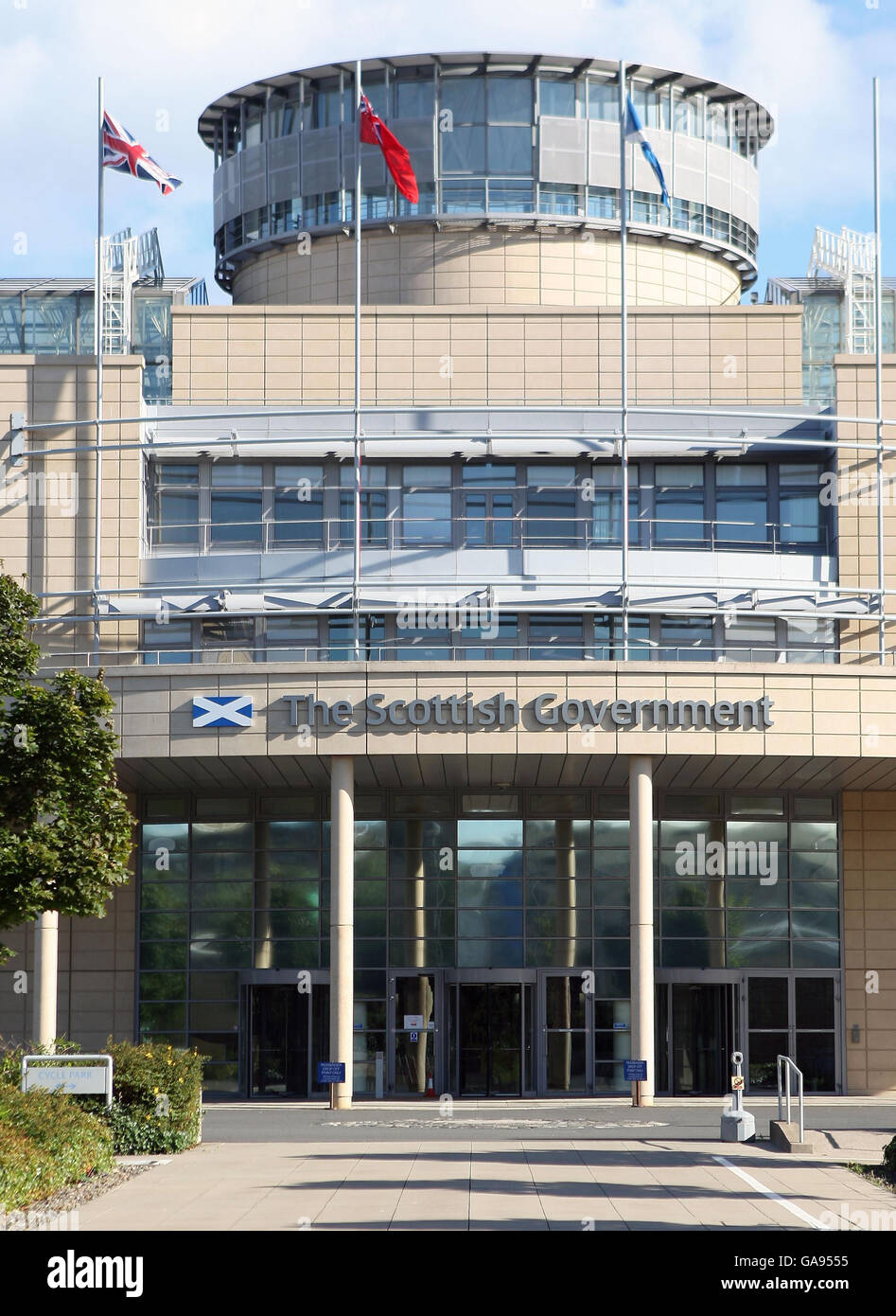 Scottish Executive rebranded Scottish government Stock Photo - Alamy