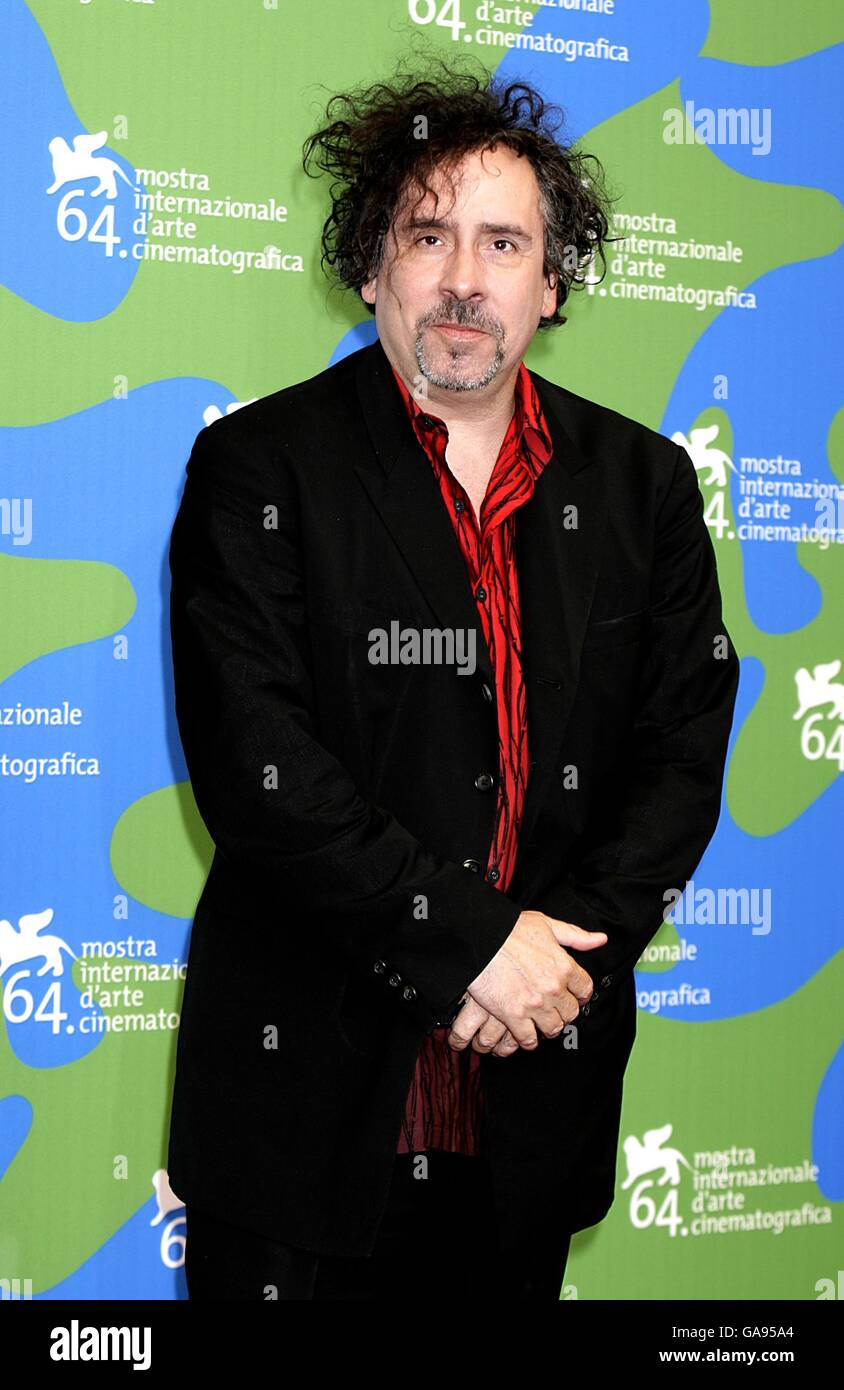 Tim Burton during a photocall for the film 'The Nightmare Before ...