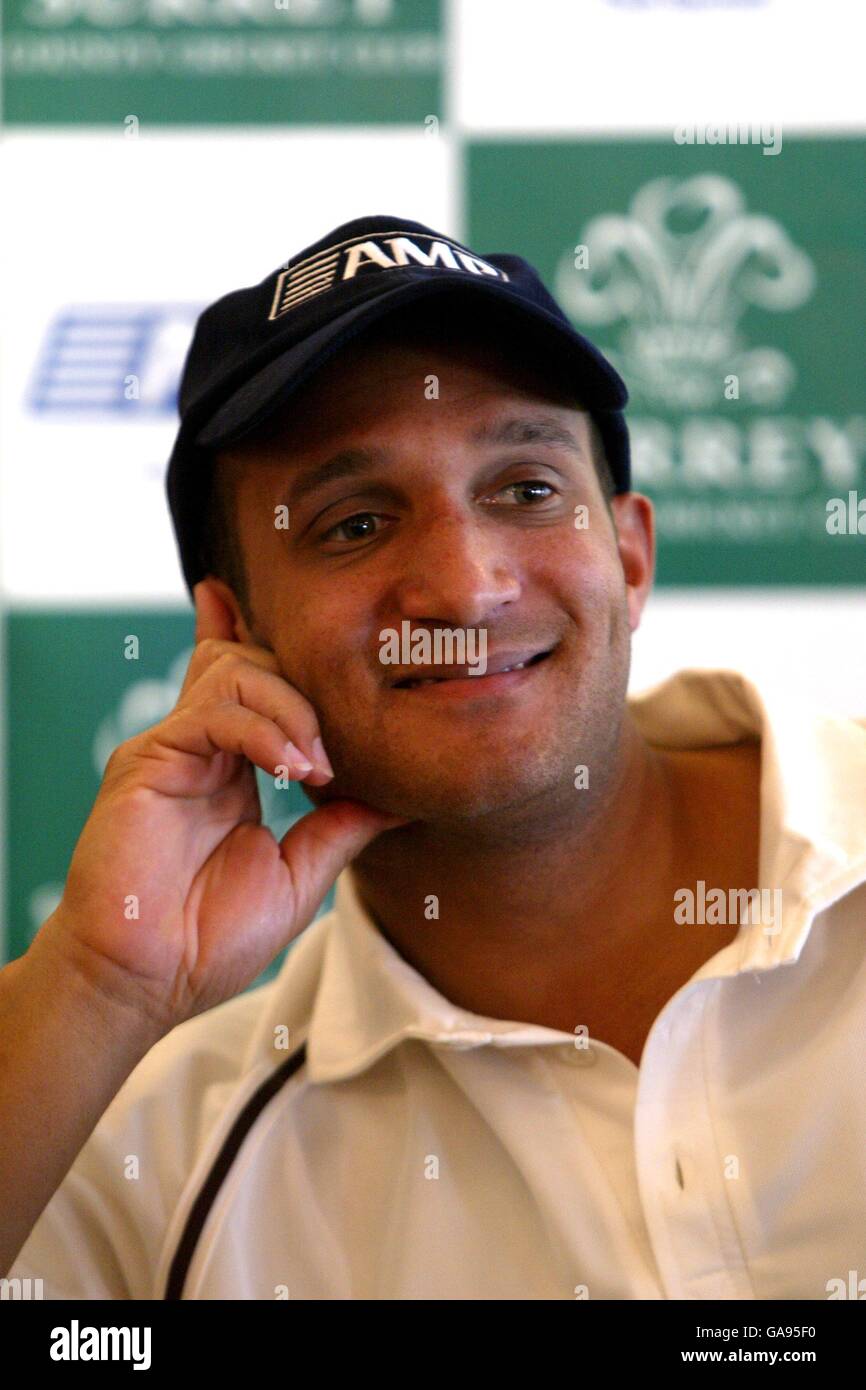 Cricket - Surrey CCC Press Day. Surrey CCC's Mark Butcher faces the ...
