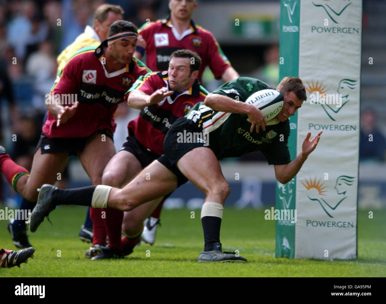 Rugby union powergen cup final northampton v london irish hi-res stock ...