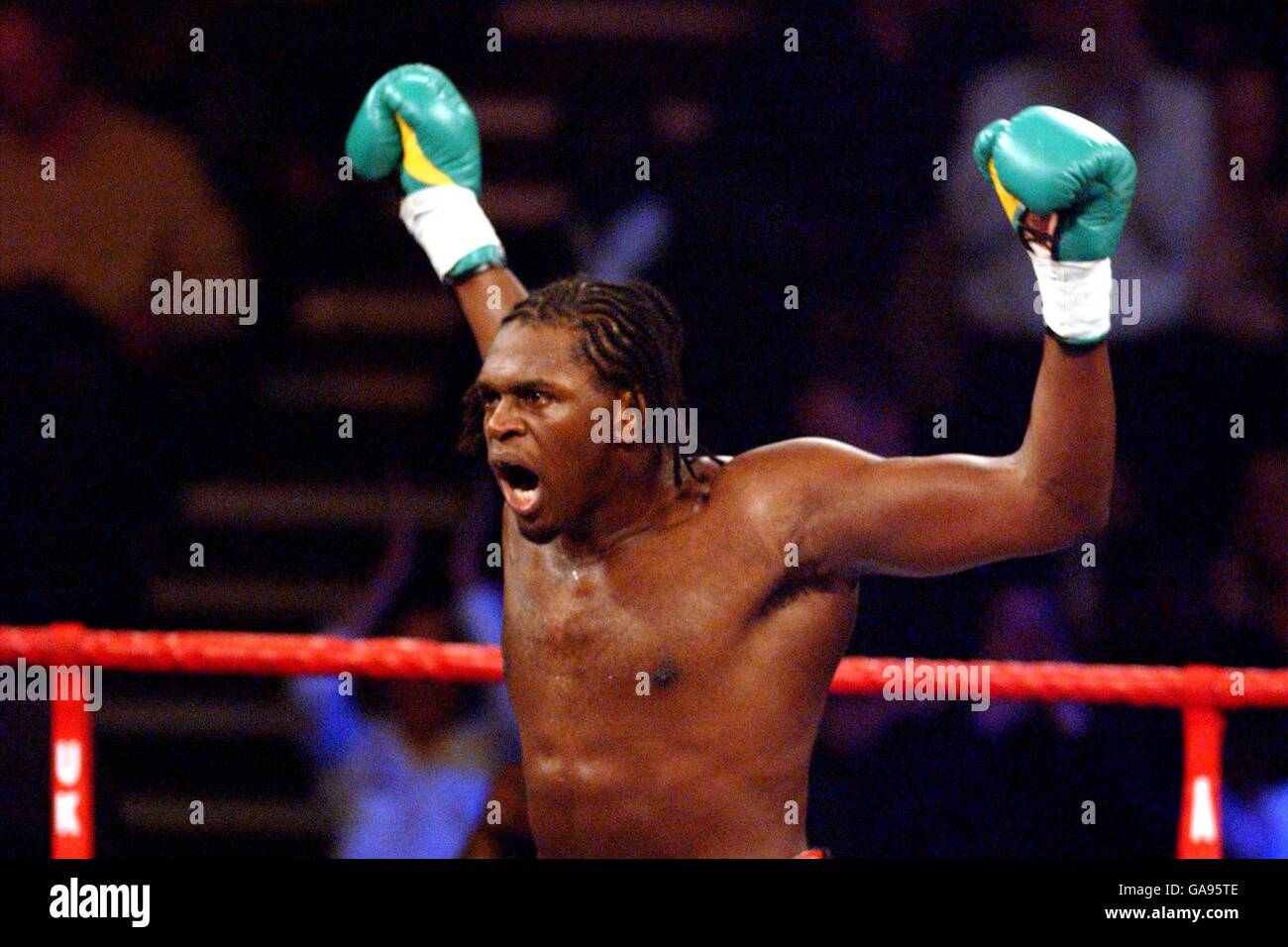 Boxing - Heavyweight Bout - Audley Harrison v Julius Long Stock Photo ...