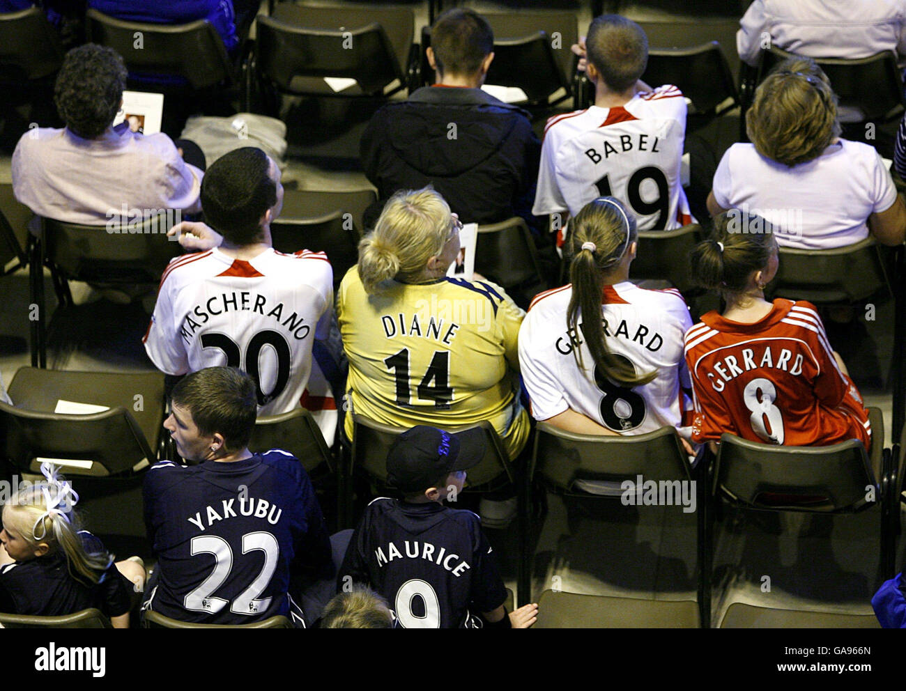 Rhys Jones Funeral Stock Photo - Alamy