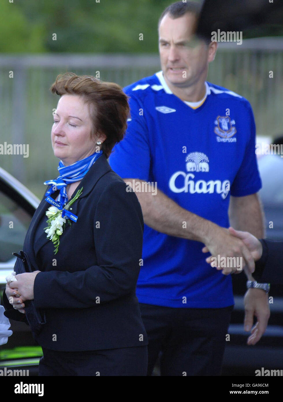 Rhys Jones Funeral Stock Photo - Alamy