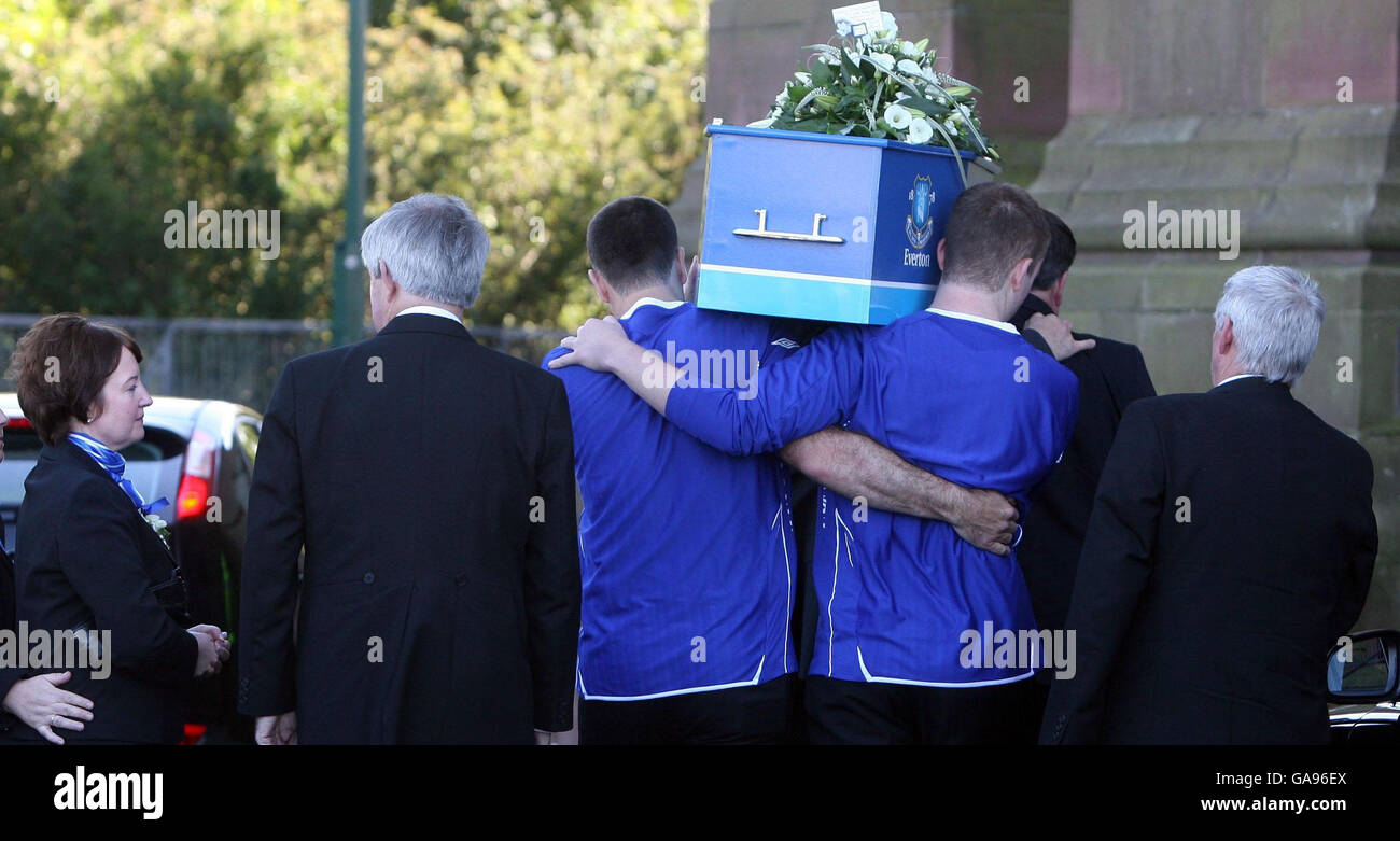 Rhys Jones Funeral Stock Photo - Alamy