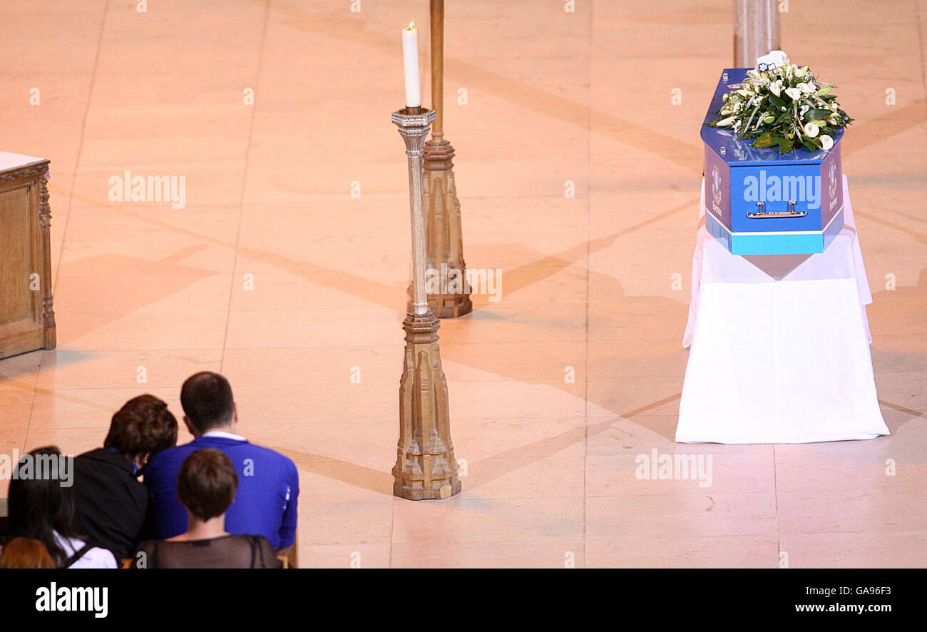 Rhys jones funeral hi-res stock photography and images - Alamy