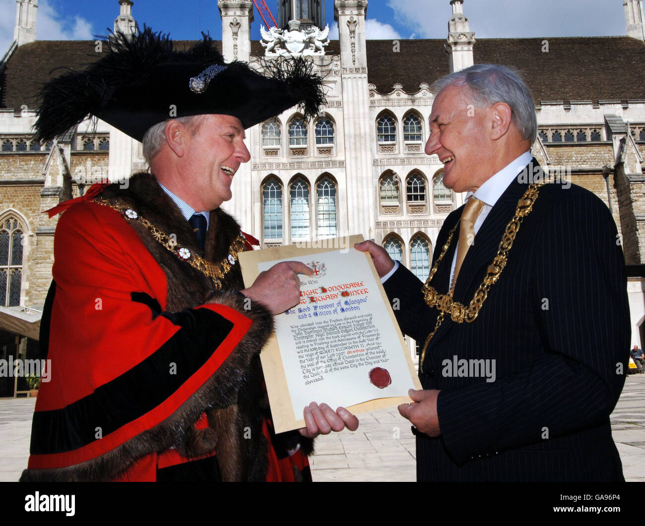 Lord Provost Stock Photos & Lord Provost Stock Images - Alamy
