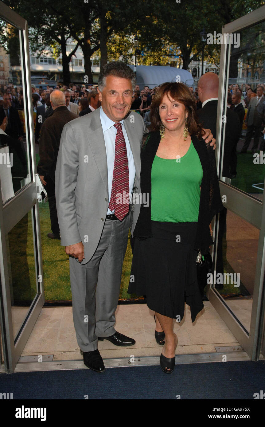 Arsenal Chairman David Dein arrives with his wife for the premiere of ...