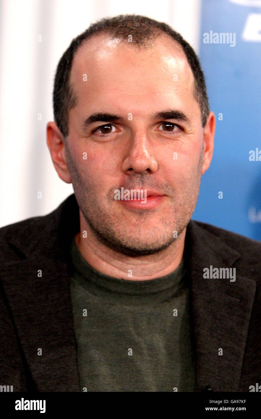 David Auburn attends the 'The Girl in the Park' press conference during ...