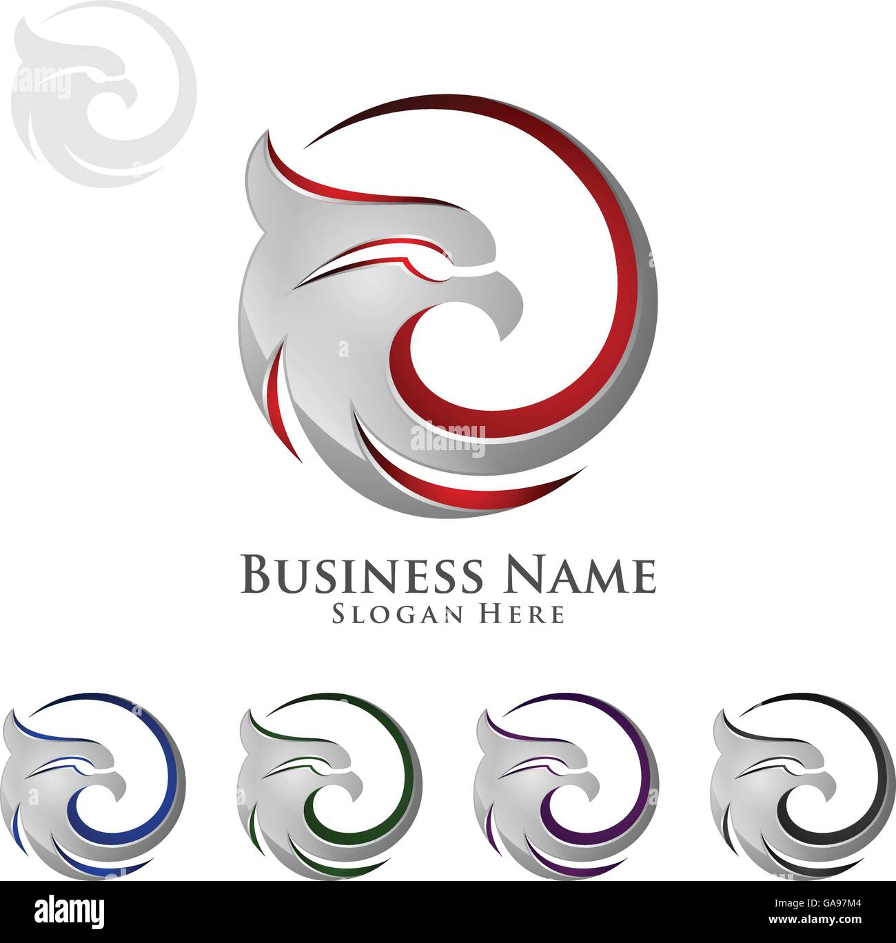 Eagle fly logo design, vector of eagle Bird ,Falcon, Hawk, isolated on ...