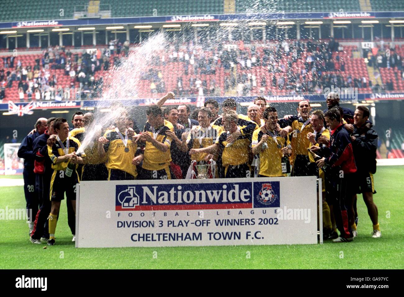 Cheltenham town promotion hi-res stock photography and images - Alamy
