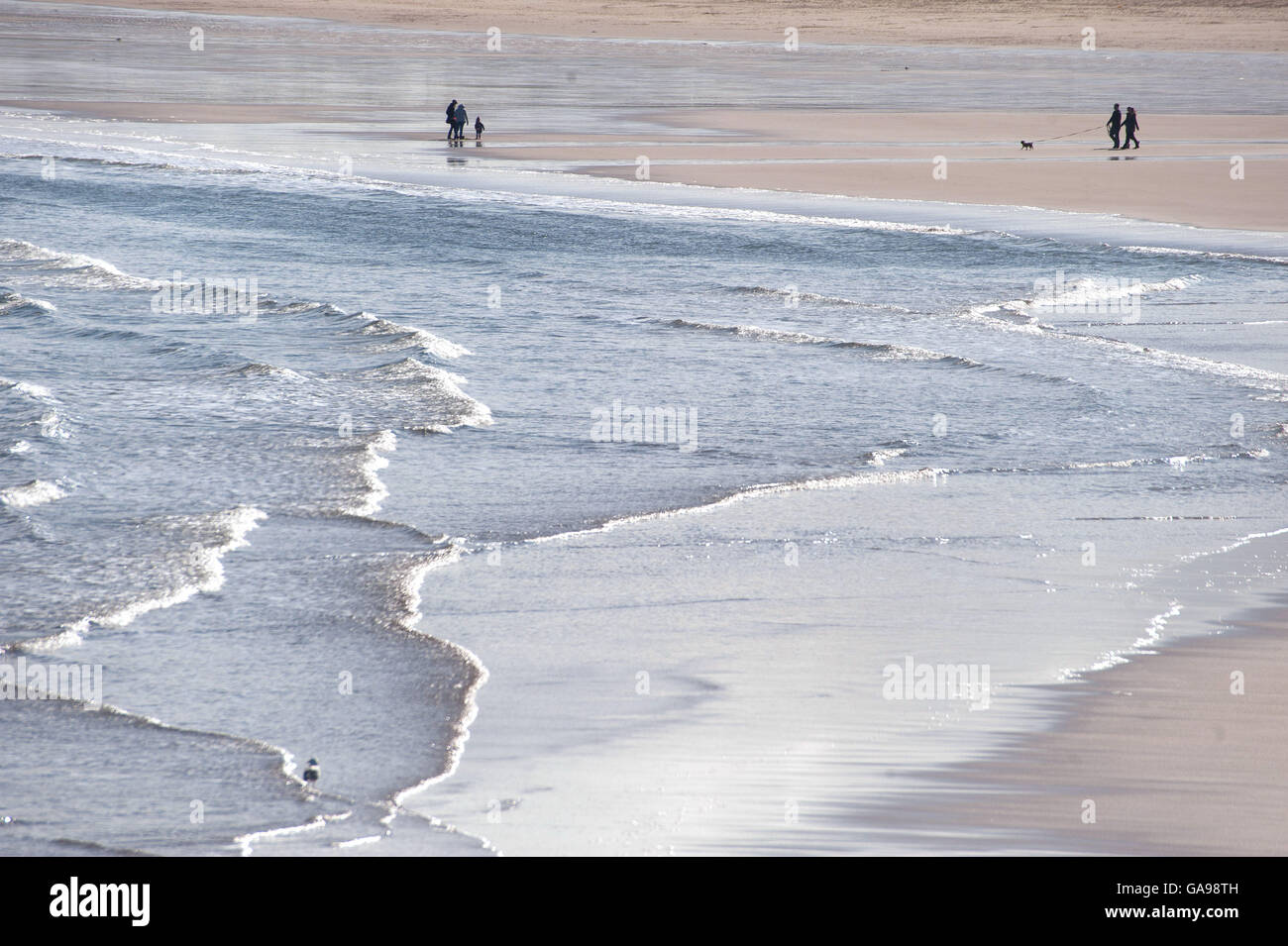 Sandhaven beach, South Shields, South Tyneside Stock Photo - Alamy