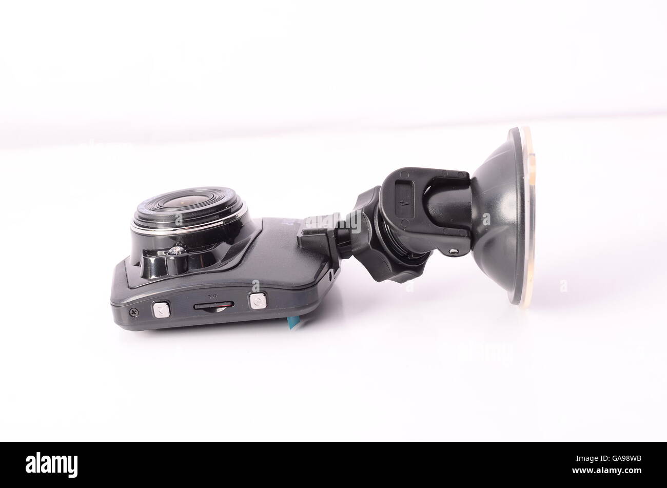 Car DVR isolated on a white background Stock Photo - Alamy