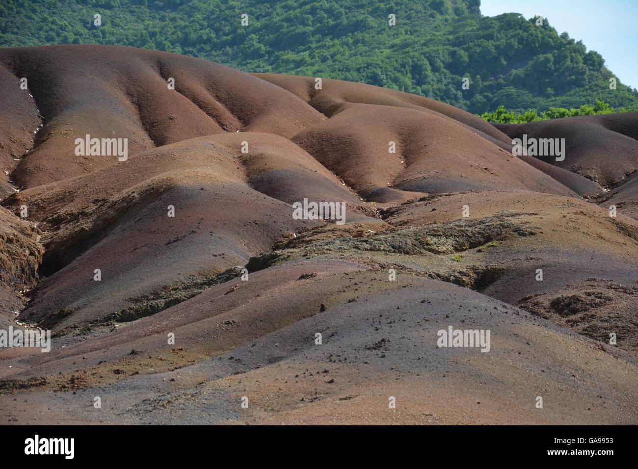 Mauritius multi colored sand hi-res stock photography and images - Alamy