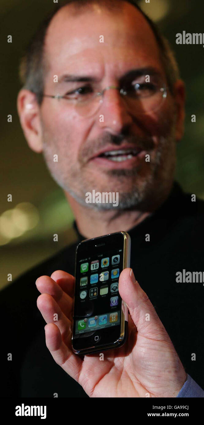 Apple's iPhone to be unveiled Stock Photo - Alamy