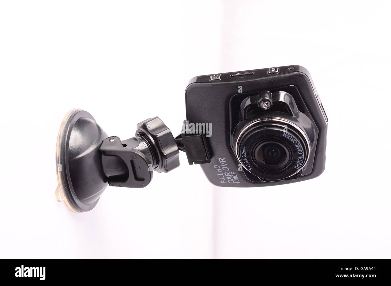 Car DVR isolated on a white background Stock Photo - Alamy