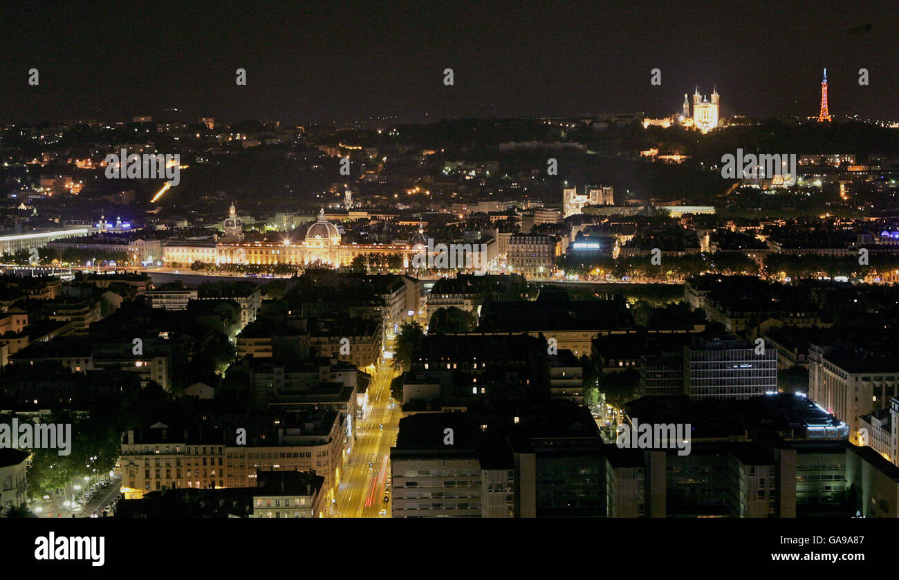 Lyon City Views Stock Photo - Alamy