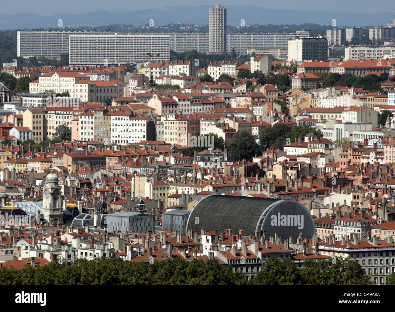 Lyon City Views Stock Photo - Alamy