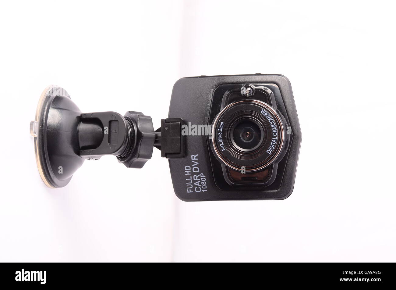 Car DVR isolated on a white background Stock Photo - Alamy
