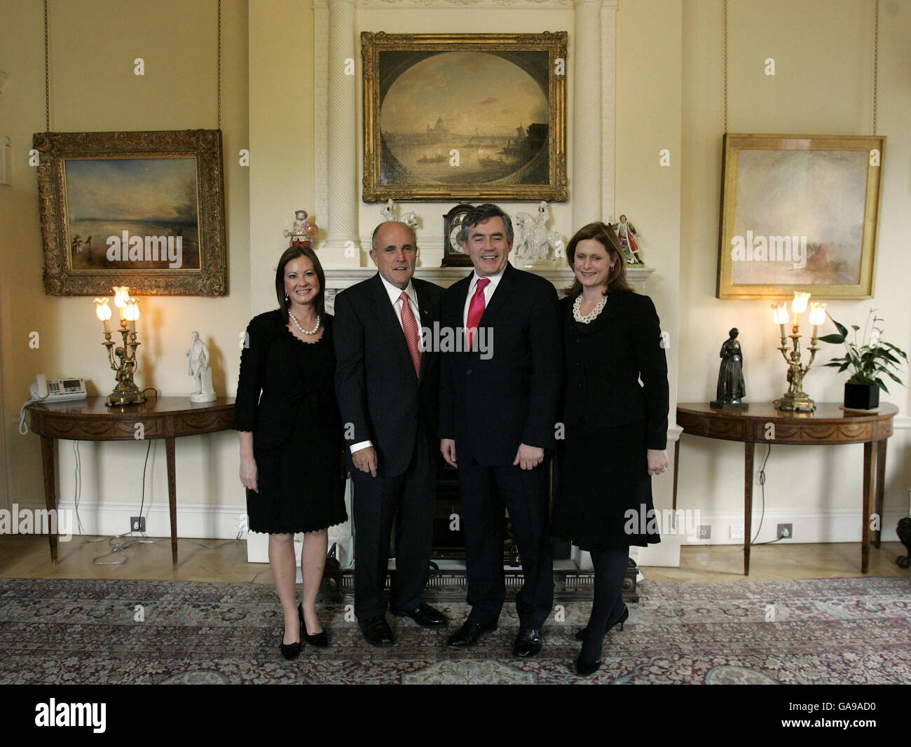 Guiliani visits the UK Stock Photo - Alamy