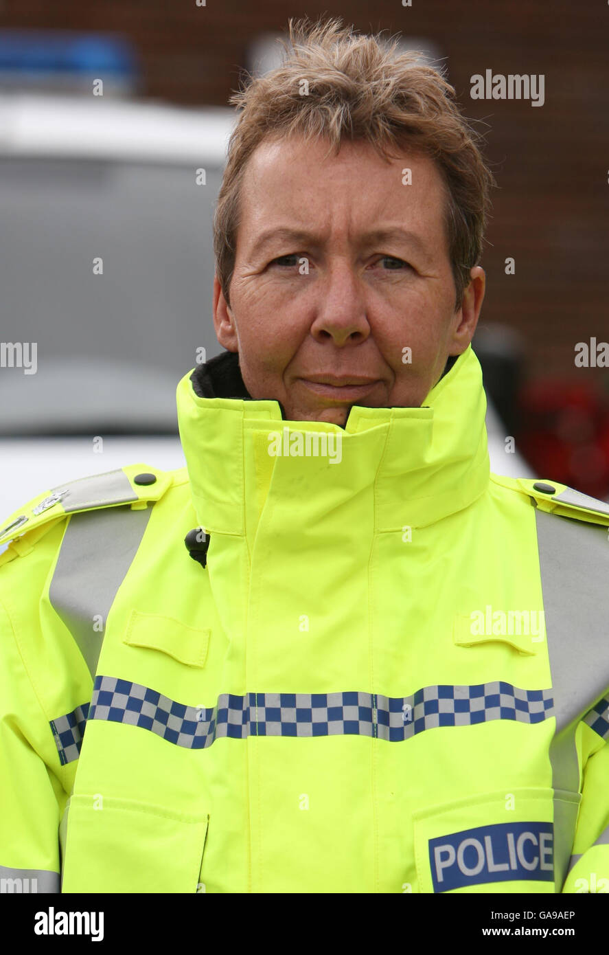 Cambridgeshire Police Chief Constable Julie Spence, outside Huntingdon ...