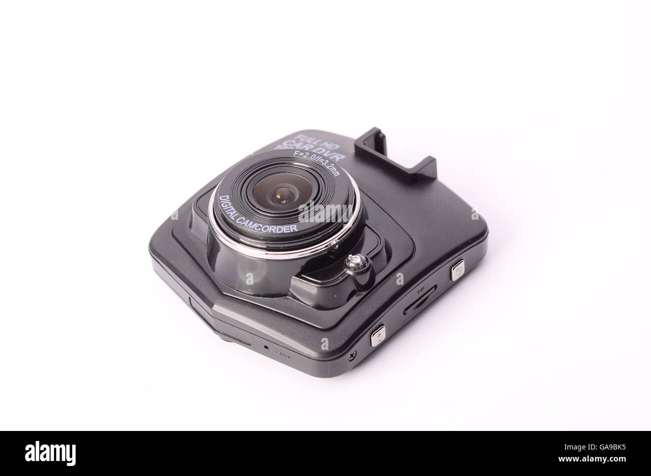 Car DVR isolated on a white background Stock Photo - Alamy