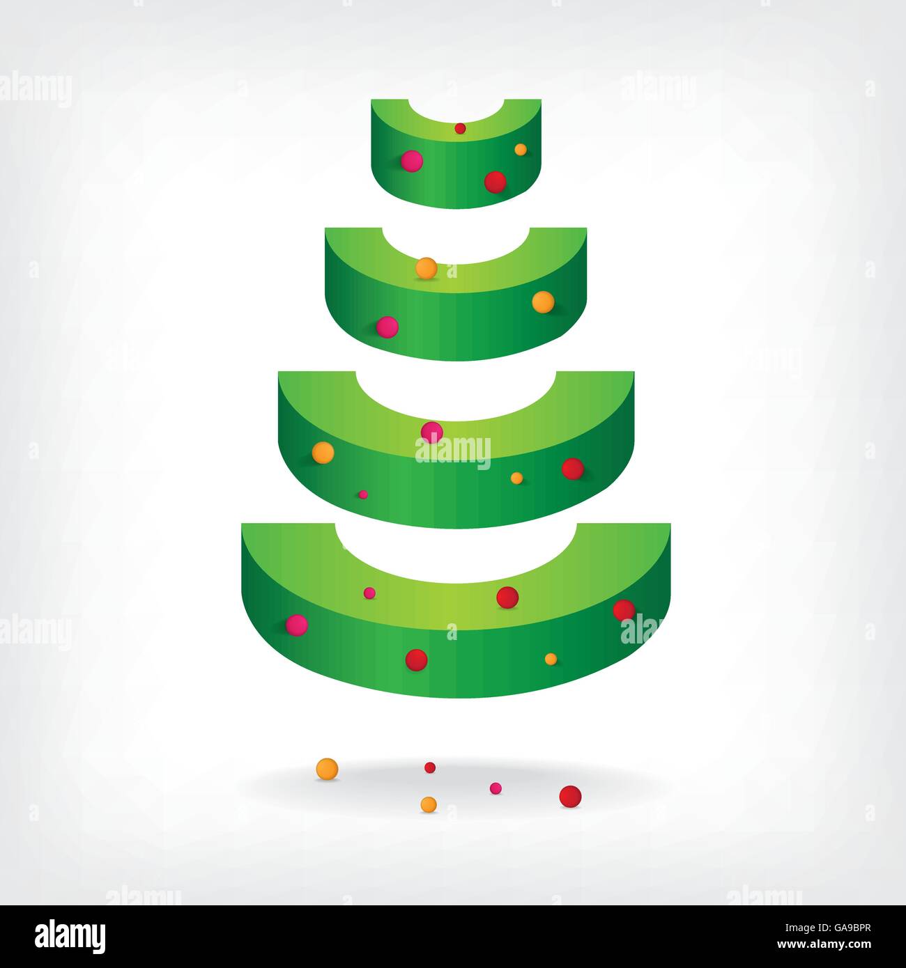 Flake cake Stock Vector Images - Alamy