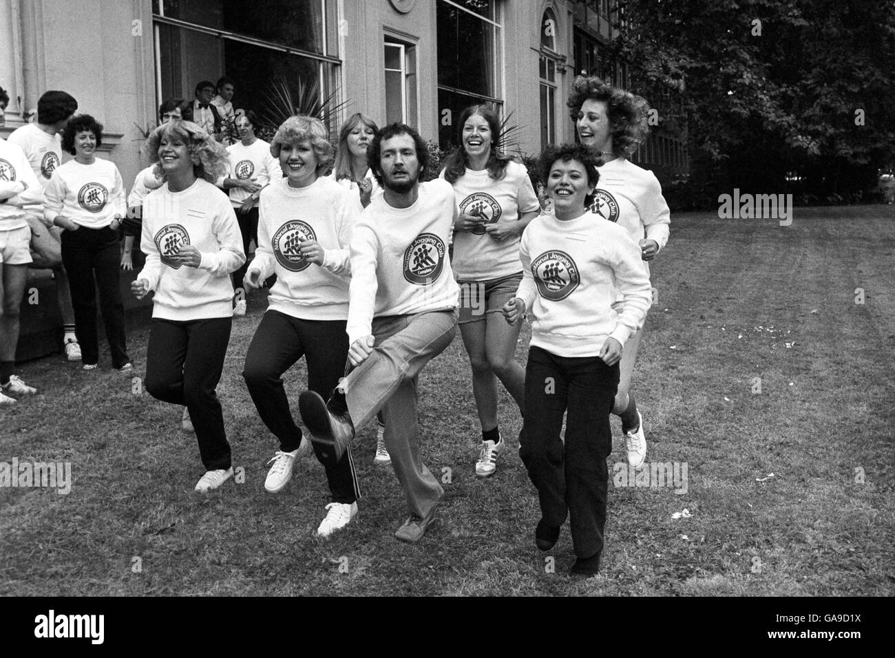 Zany DJ Kenny Everett gets things organised outside the Hyde park Hotel ...