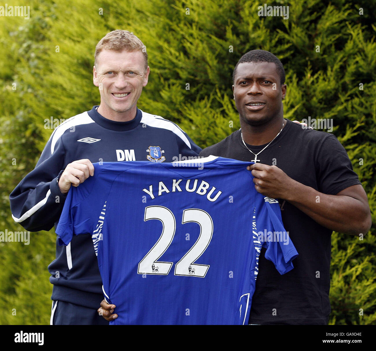 Soccer - Yakubu Photo Call - Bellefield Training Ground. Everton's new ...