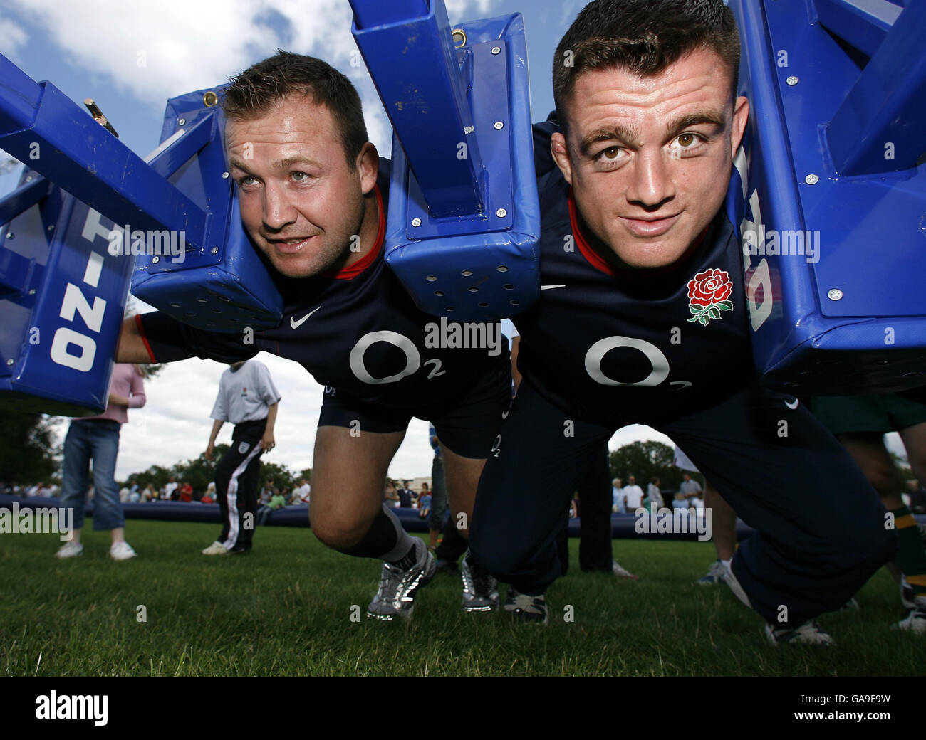 Rugby Union - England O2 Scrum In The Park - Regents Park. England's ...