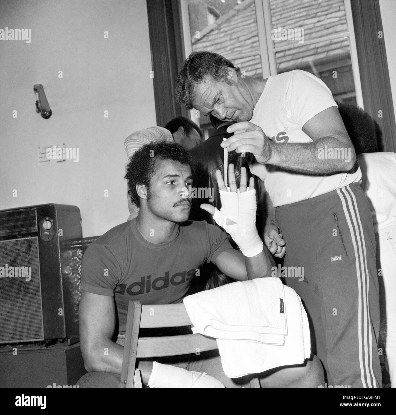 Boxing - John Conteh Training Stock Photo - Alamy