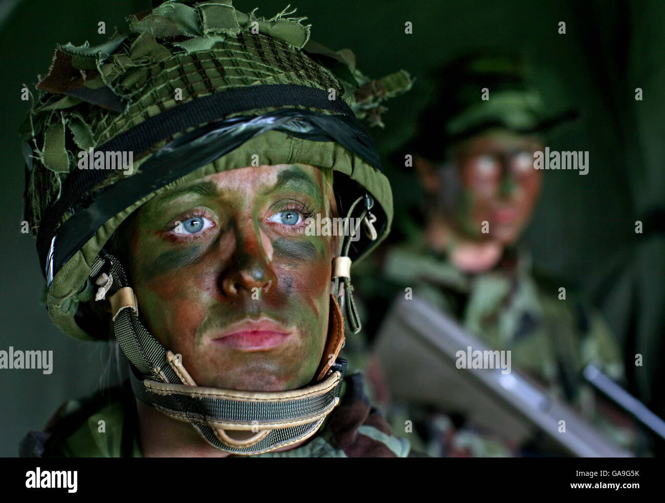 Private jennifer fortune and cpl aidan massey hi-res stock photography ...