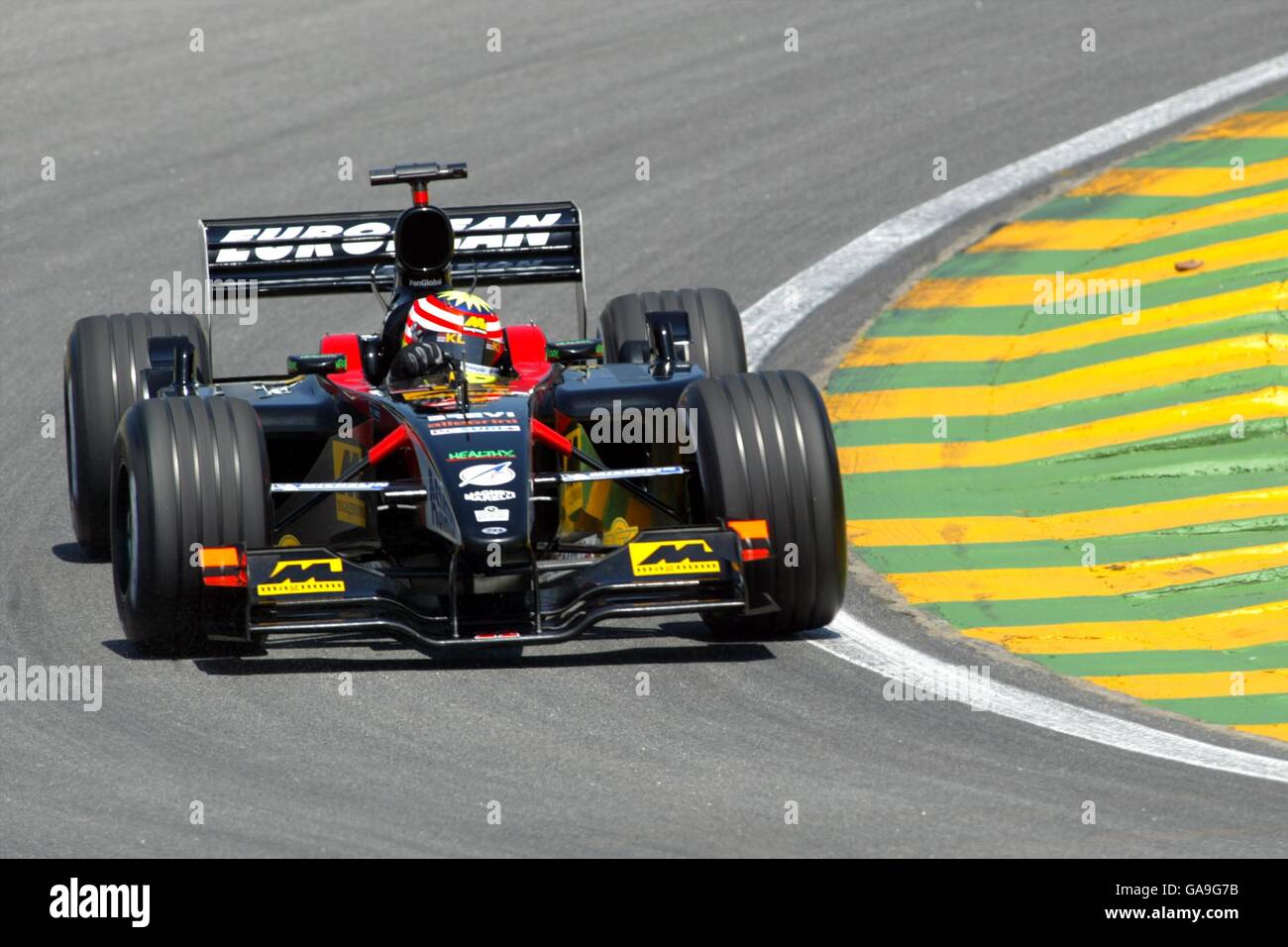 Formula One Motor Racing - Brazilian Grand Prix - Practice. Alex Yoong ...