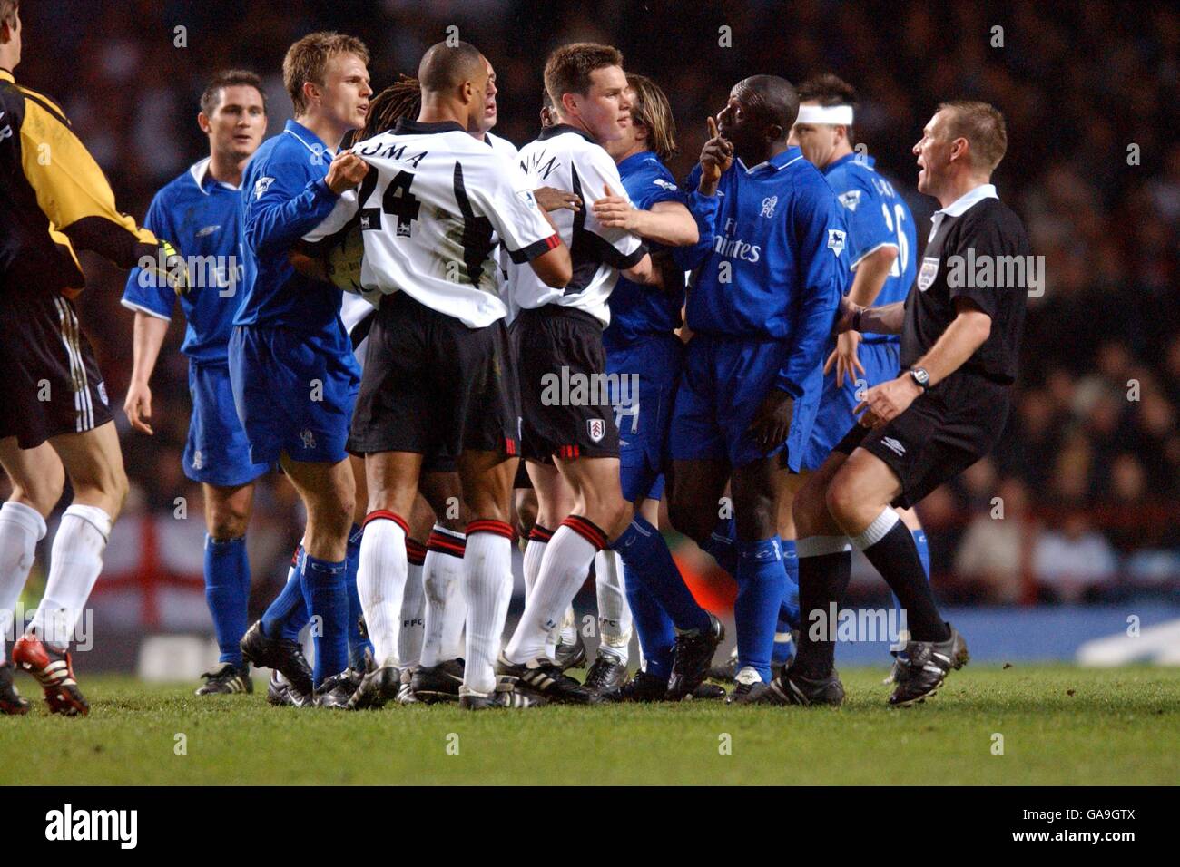 Football referee argument hi-res stock photography and images - Alamy