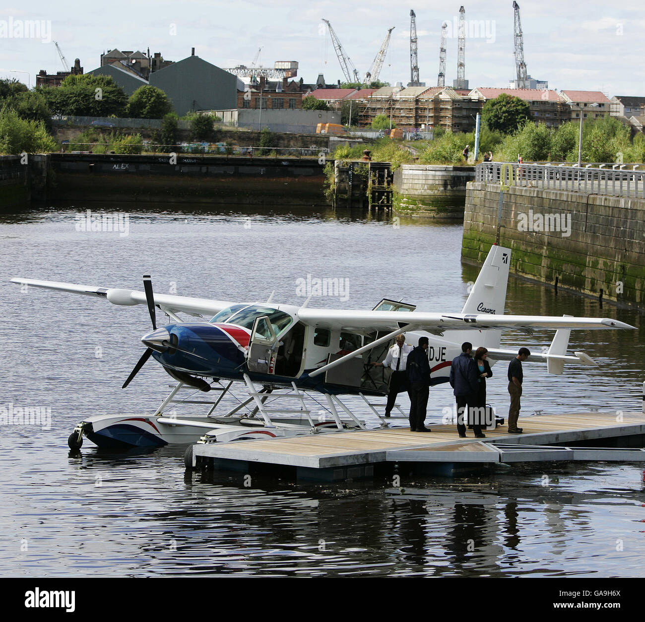 Europes First Seaplane Launched High Resolution Stock Photography and ...