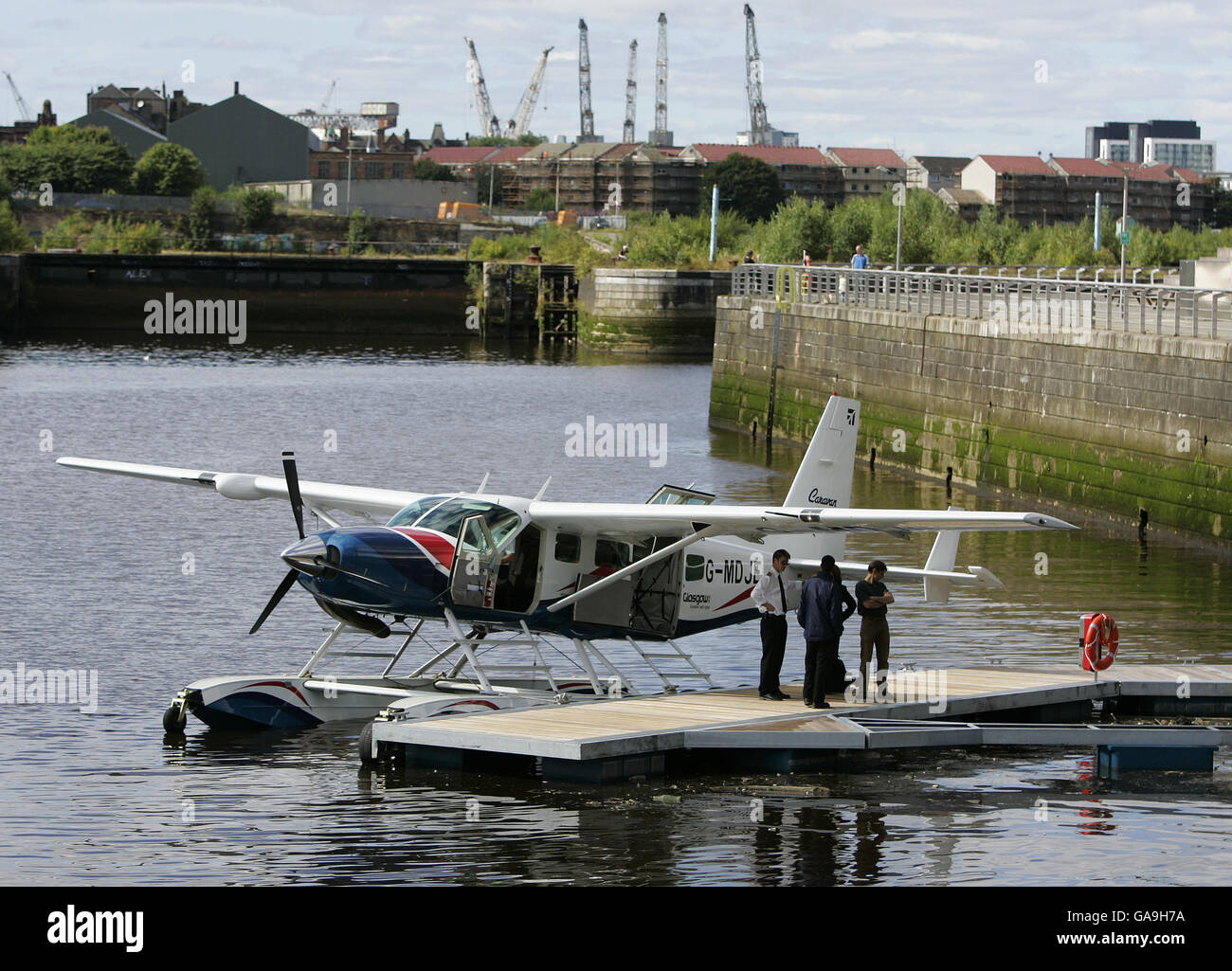 Europes first seaplane launched hi-res stock photography and images - Alamy