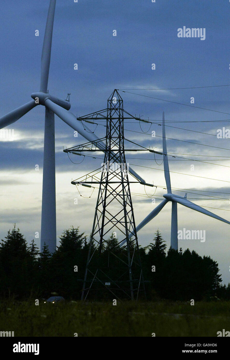 Wind farm near thurso hi-res stock photography and images - Alamy