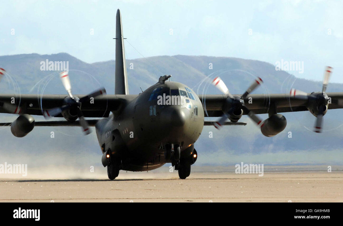 The RAF at Pembrey sands Stock Photo - Alamy
