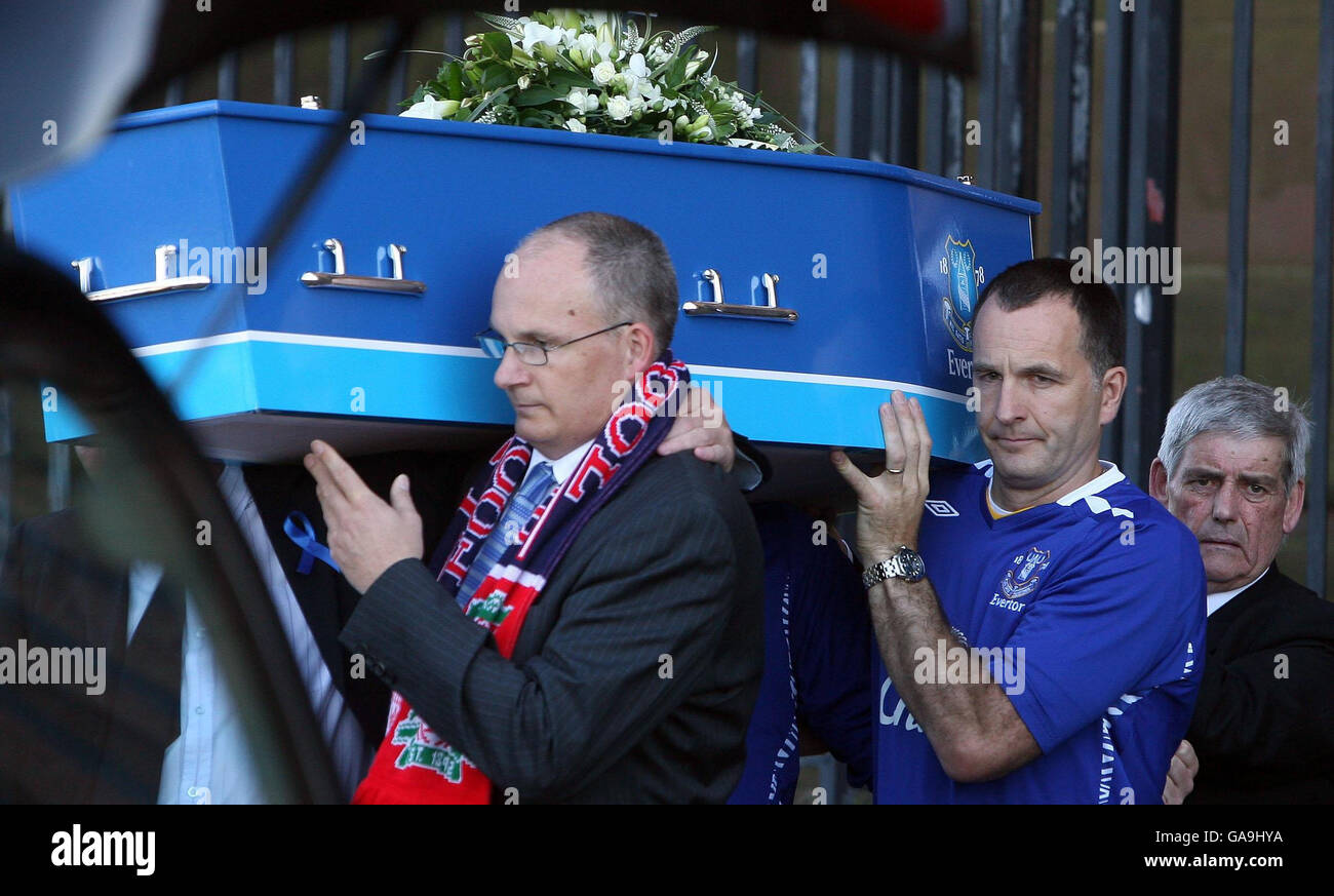 Rhys Jones Funeral Stock Photo - Alamy