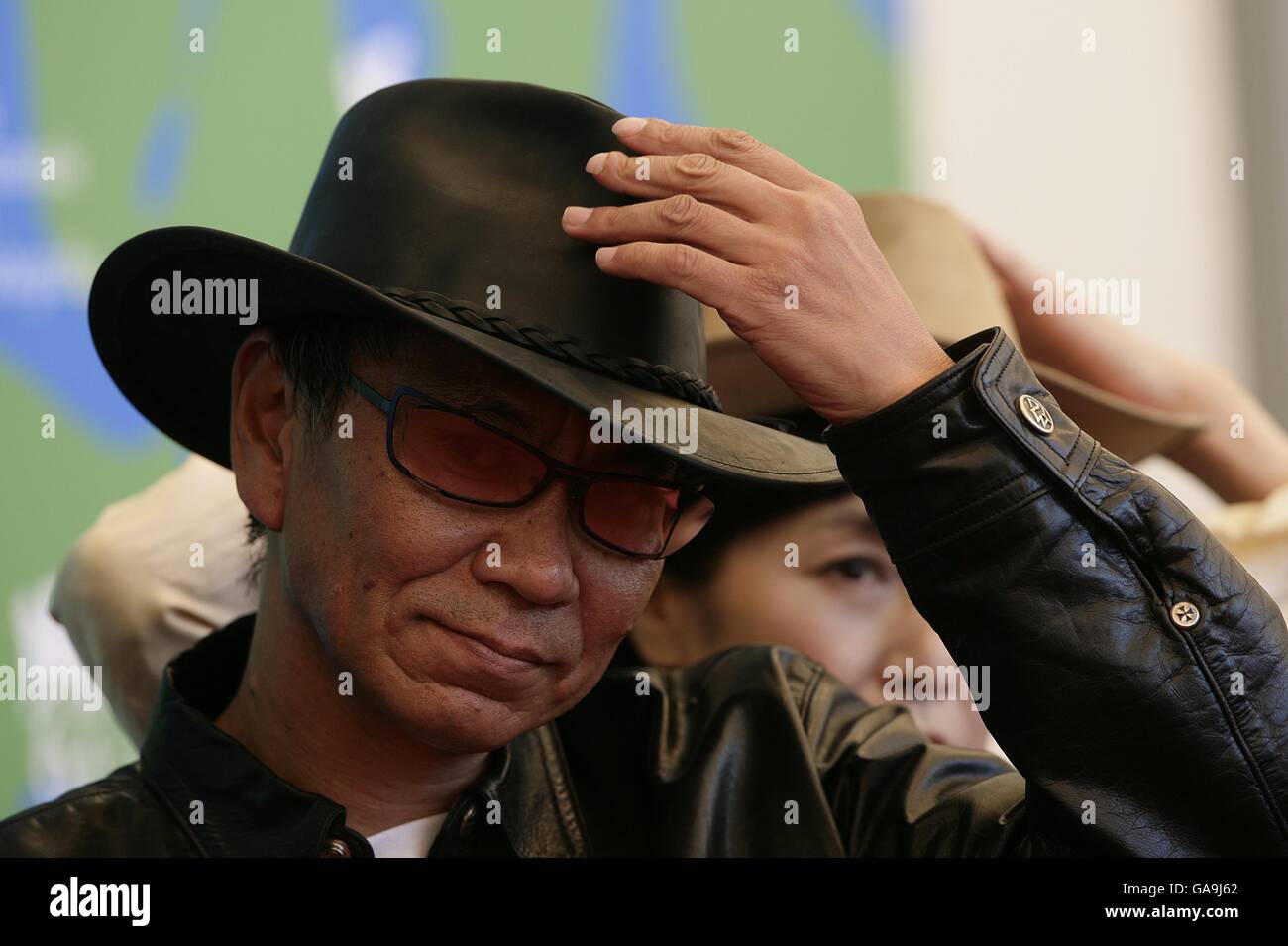Japanese director Miike Takashi during a photocall for the film ...
