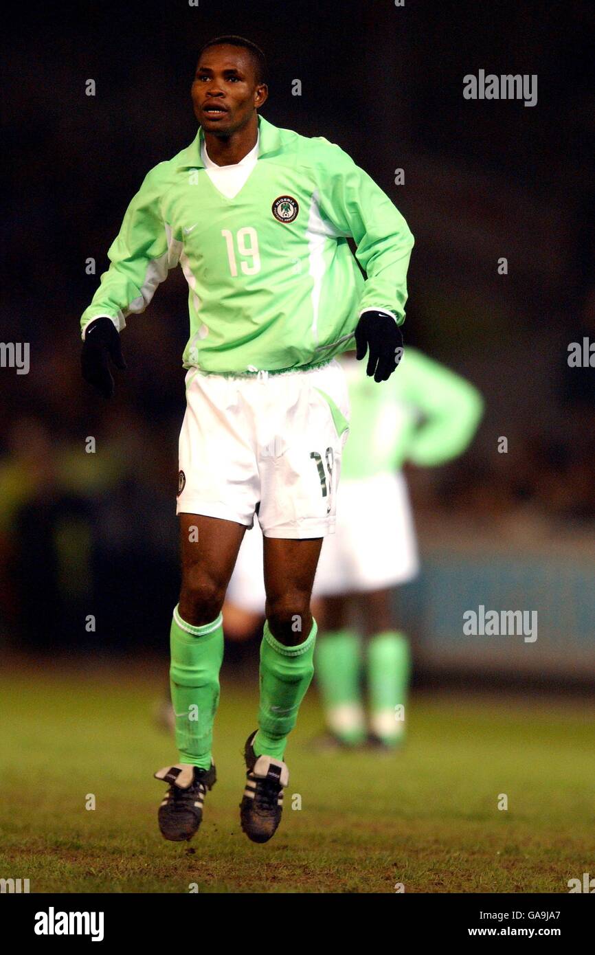 International Soccer - Friendly - Scotland v Nigeria. Nigeria's Eric ...