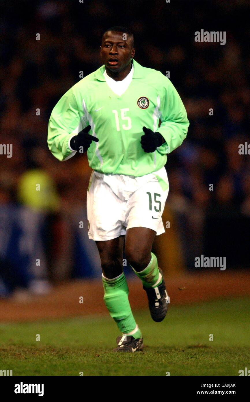 International Soccer - Friendly - Scotland v Nigeria. Nigeria's Justice ...