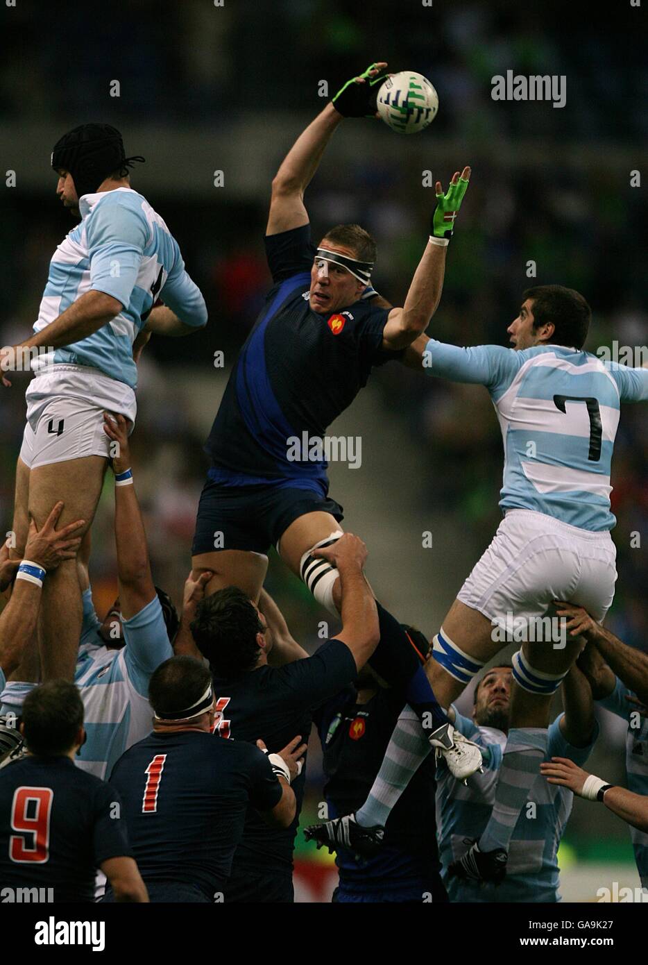Lineout argentina france hi-res stock photography and images - Alamy
