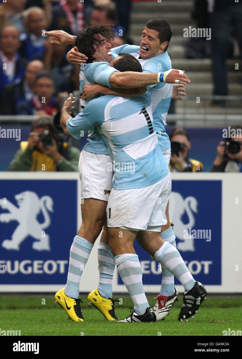 Rugby Union - IRB Rugby World Cup 2007 - Pool D - France v Argentina ...