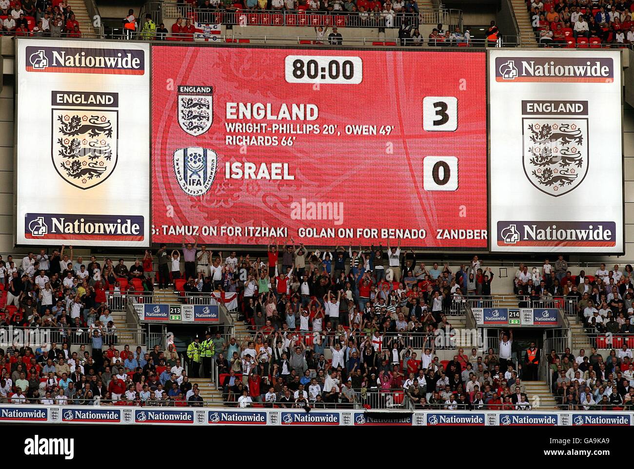England israel general soccer hi-res stock photography and images - Alamy