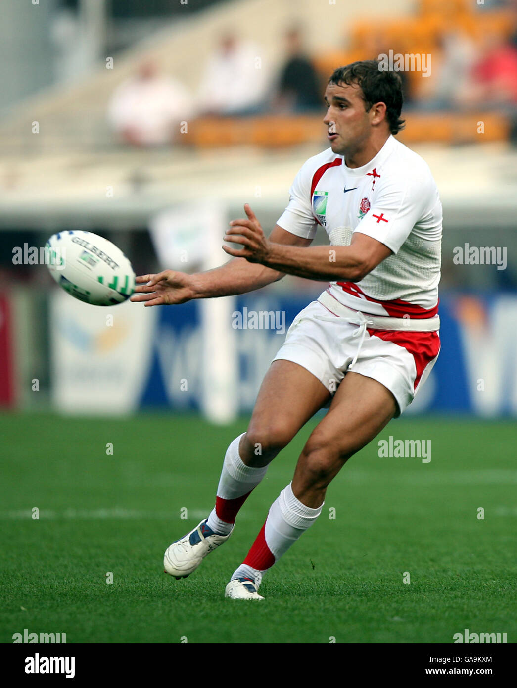 Stade Felix Bollaert. England's Olly Barkley Stock Photo - Alamy