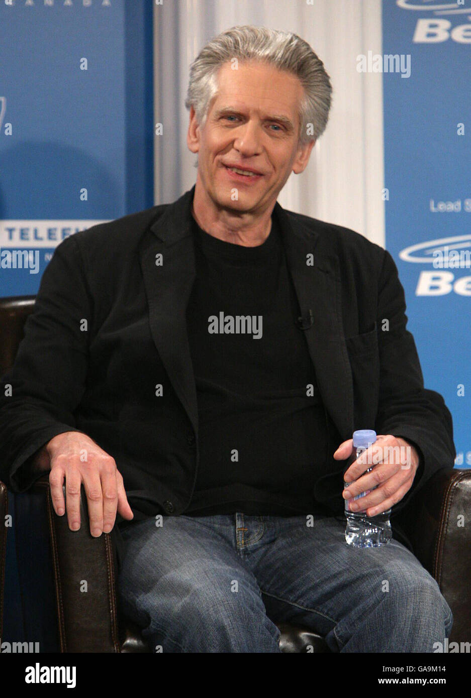 AP OUT: David Cronenberg attends a press conference for new film ...